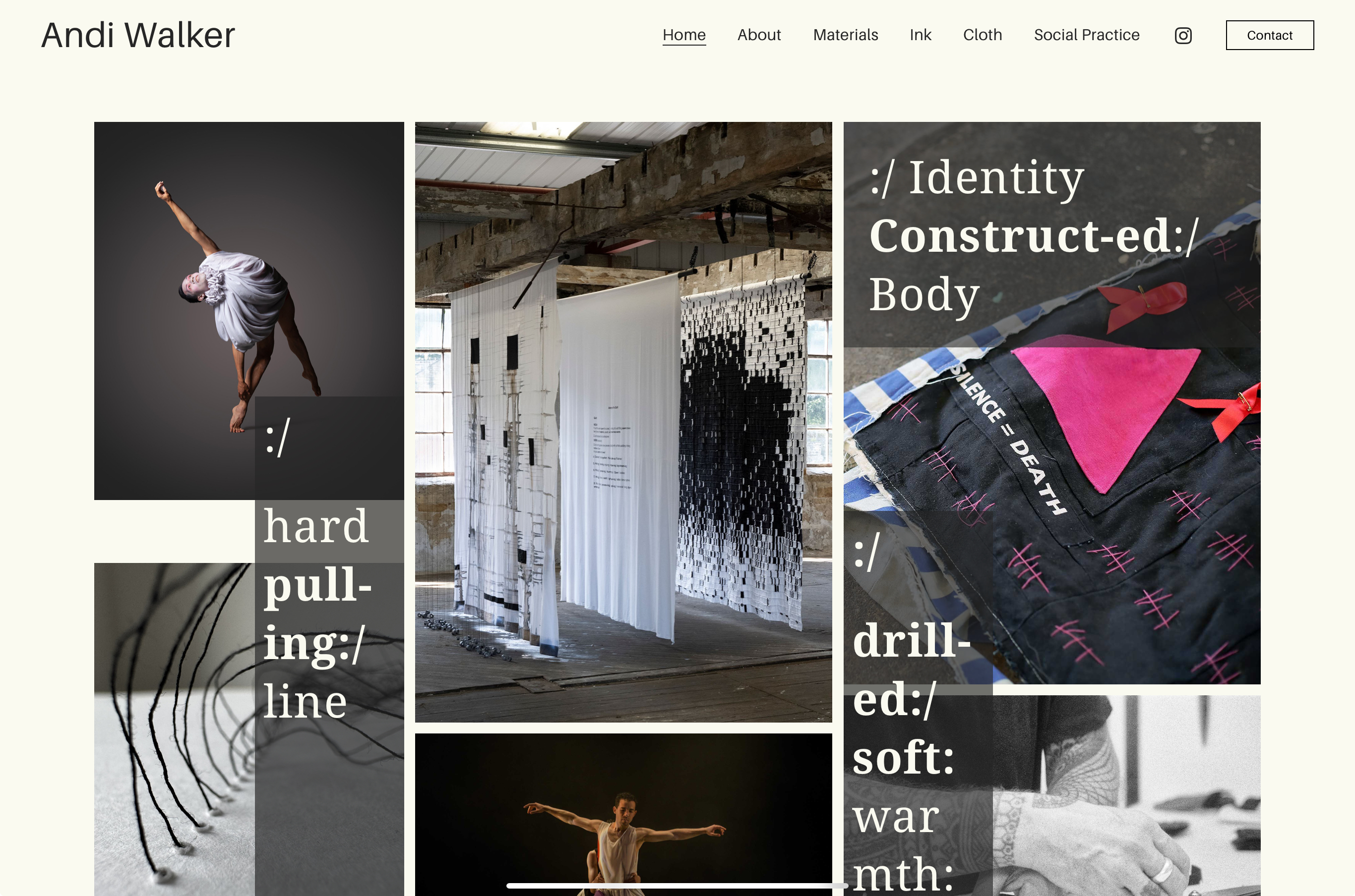 Research Artists – Andi Walker